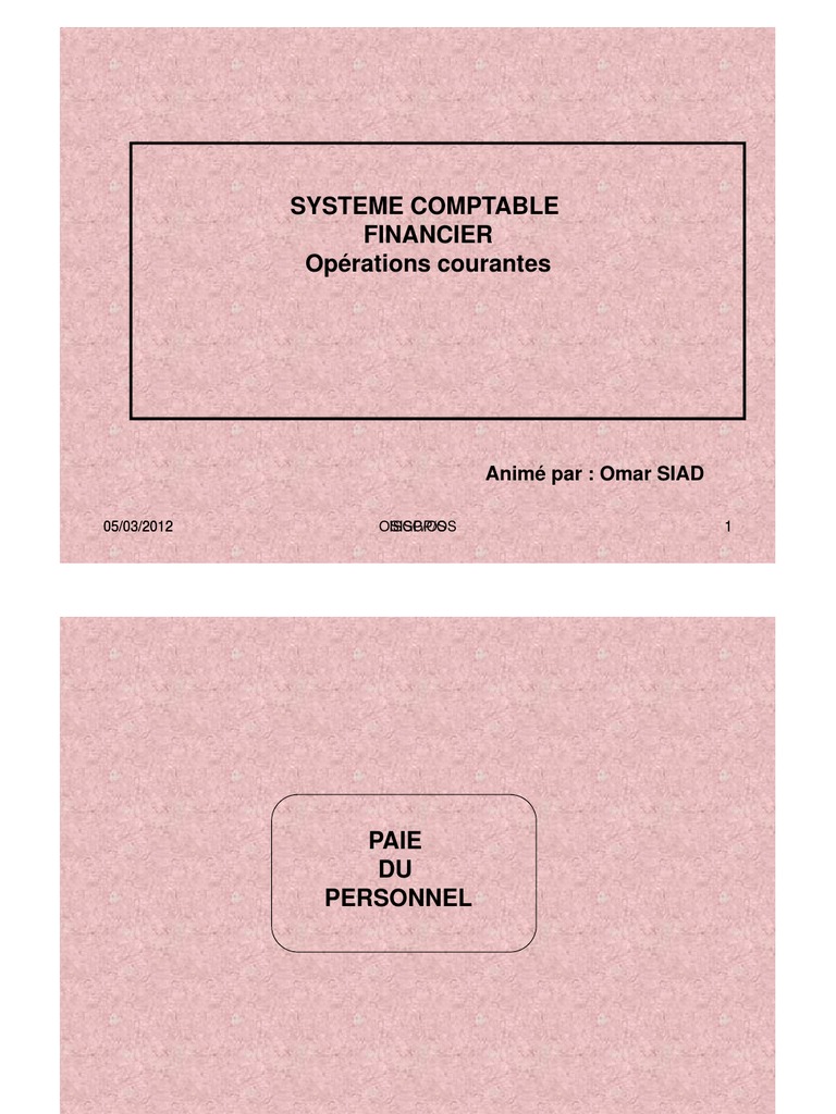 (Ecritures - Comptables (Mode de Compatibilité) ) | PDF