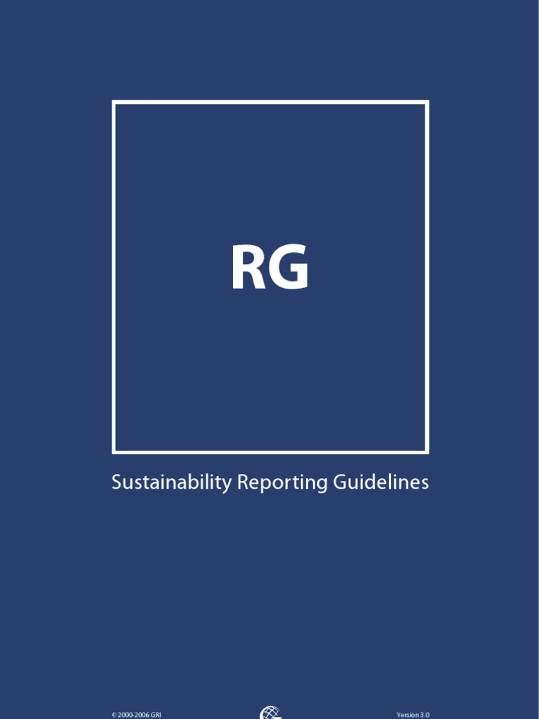 Global Reporting Initiative Guideline | Sustainability | Economies