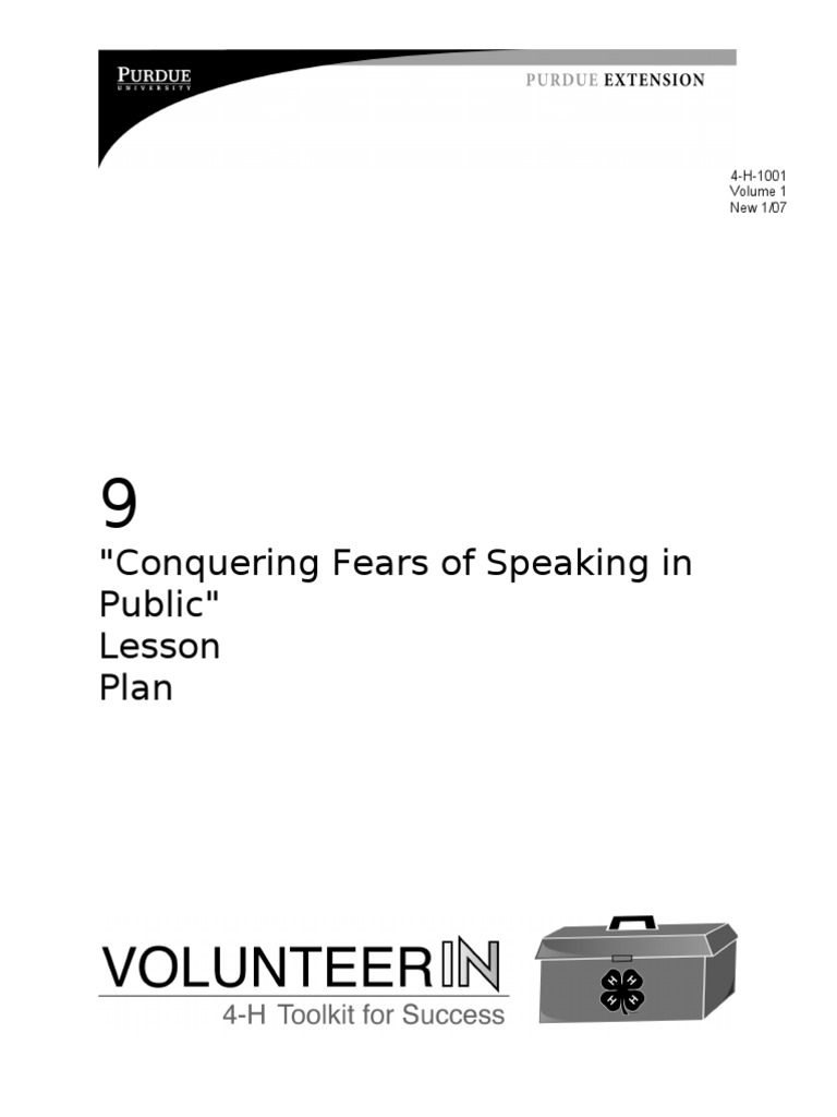 Overcoming Public Speaking Fears | PDF | Public Speaking | Anxiety