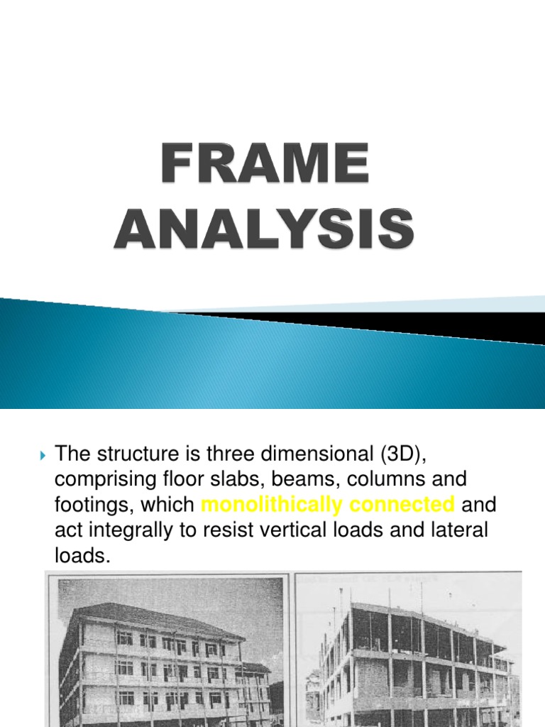 Reinforced Concrete Design 2: Frame Analysis | PDF | Beam (Structure ...