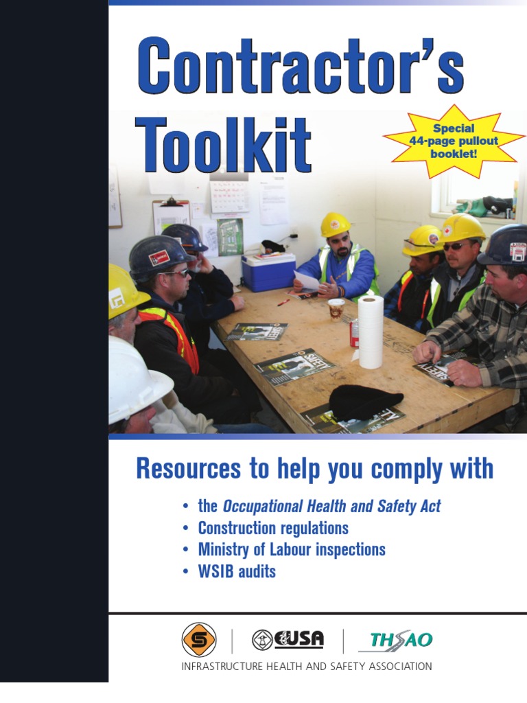Contractor Toolkit | PDF | Personal Protective Equipment | Occupational ...