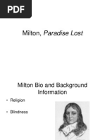 Paradise Lost Reading Guide | PDF | Adam And Eve | Paradise Lost