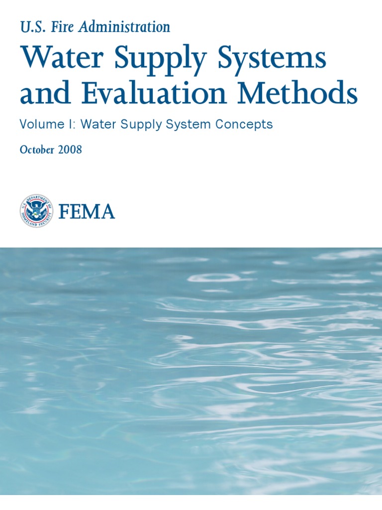 Water Supply Systems Volume I | PDF | Water Supply Network | Groundwater