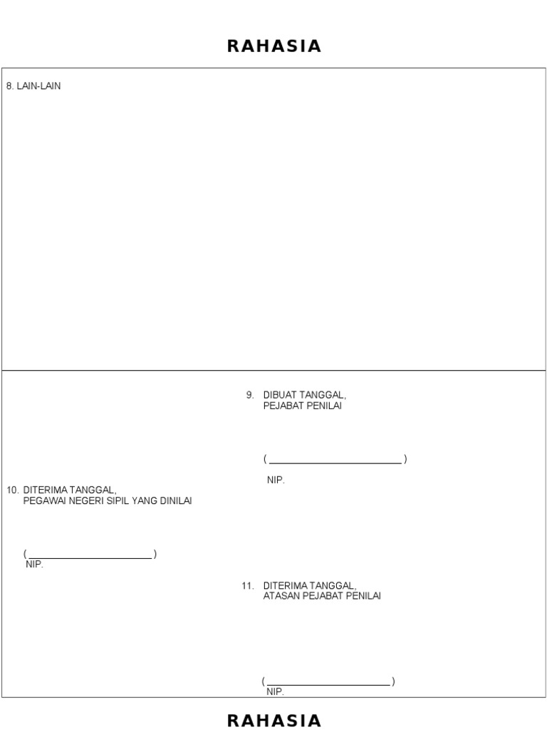 Form Isian Dp3 | PDF | Hukum