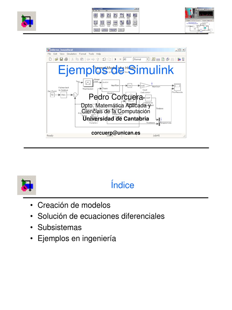 Ejemplos Simulink | PDF | Matlab | Ventana (informática)