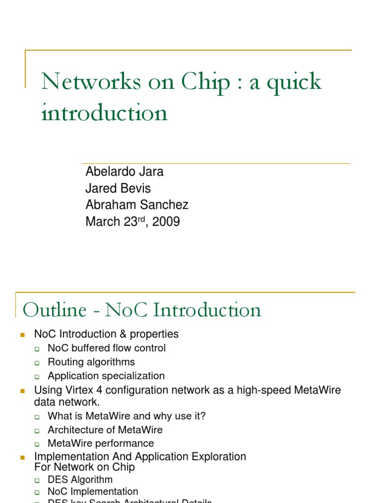 Embedded System Presentation | PDF | Routing | Field Programmable Gate Array