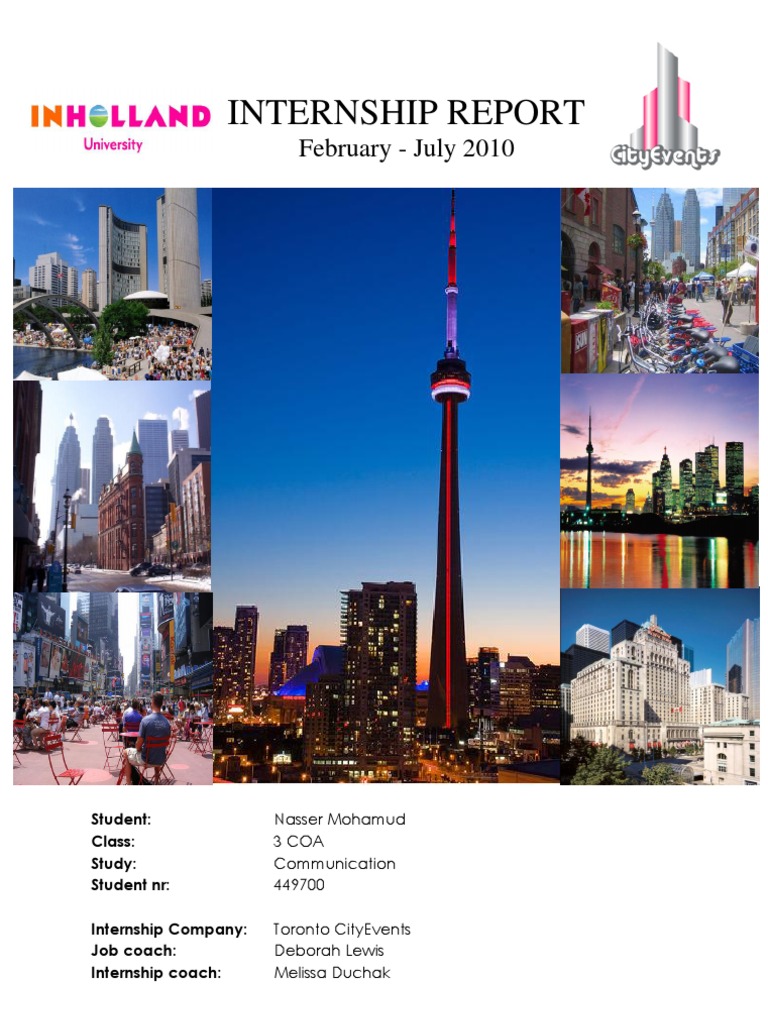 Internship Report Final College | PDF