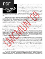 Moderated Caucus Speech Samples | PDF | Poverty | Poverty & Homelessness