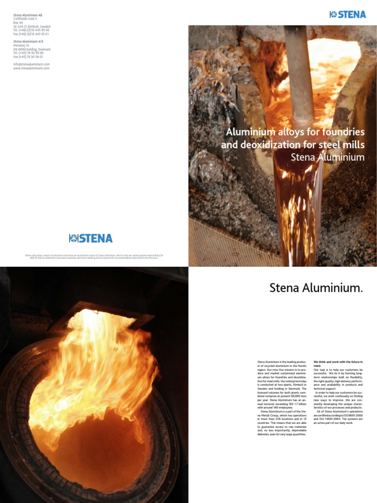 Sten A Aluminium Alloys 2008 English | PDF | Casting (Metalworking ...