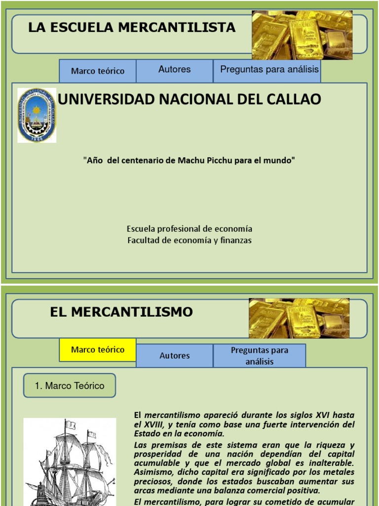 2 Mercantilismo | PDF | Mercantilismo | Riqueza