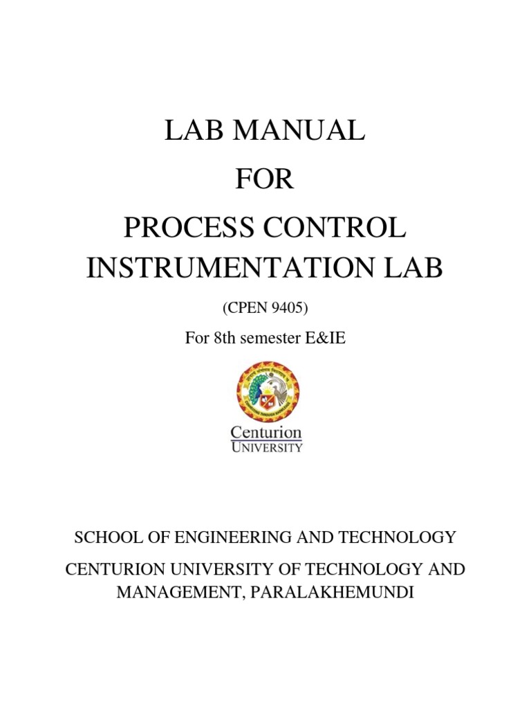 Pci Lab Manual | PDF | Control System | Electric Current