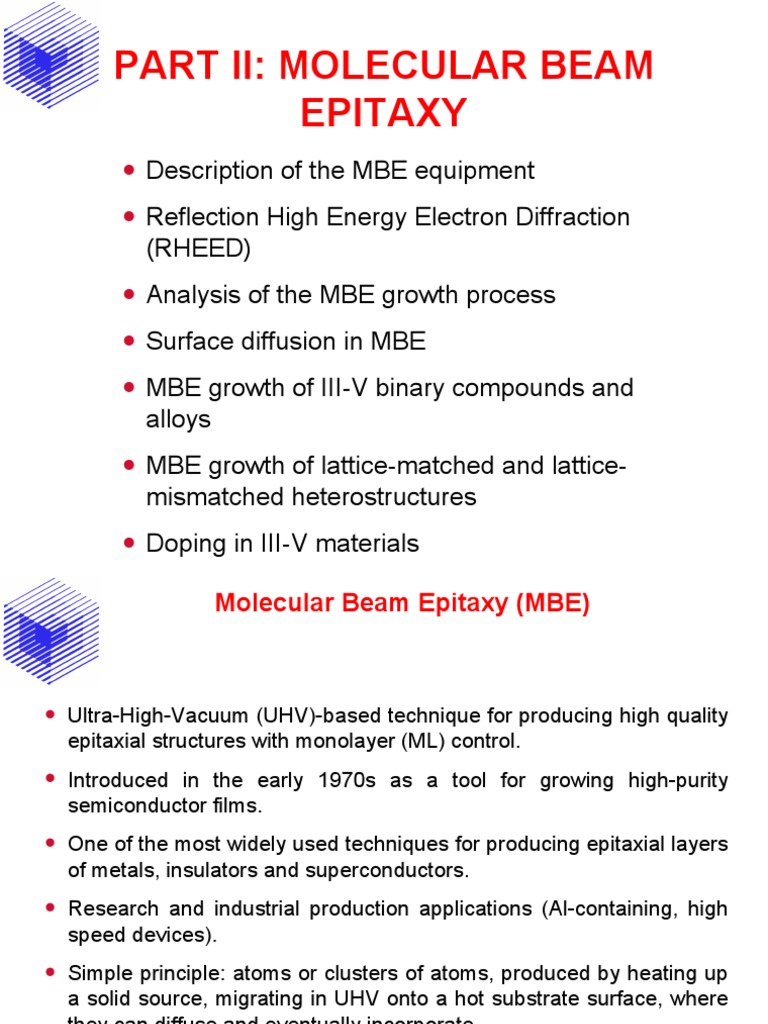 Epitaxy 2 | PDF | Doping (Semiconductor) | Epitaxy