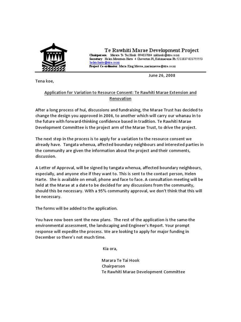 Te Rawhiti Marae Development - The Working Drawings | PDF | Nature