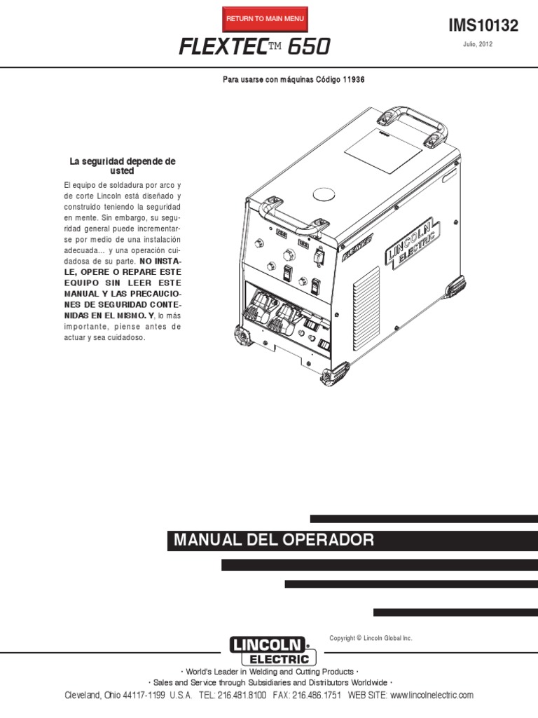 Flextec 650 | PDF | Soldadura | Construcción