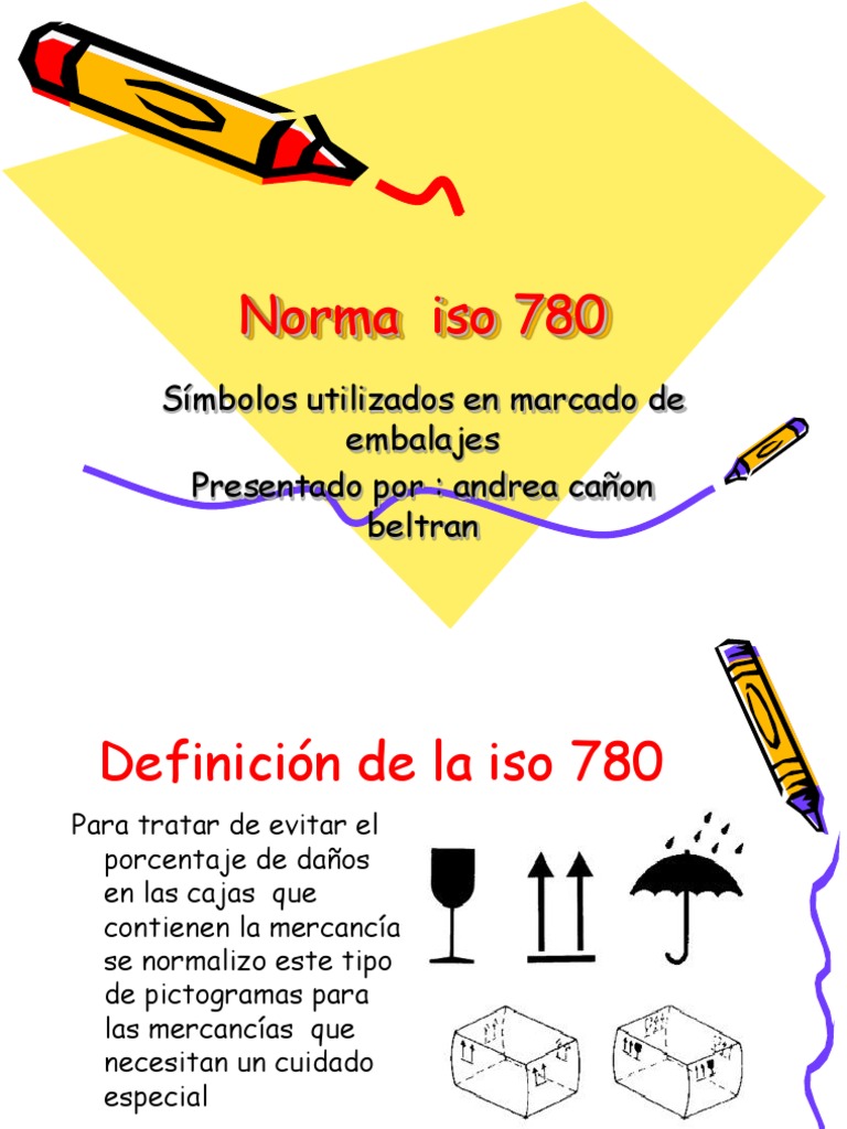 Norma Iso 780 | PDF | Hogar, jardinería y bricolaje