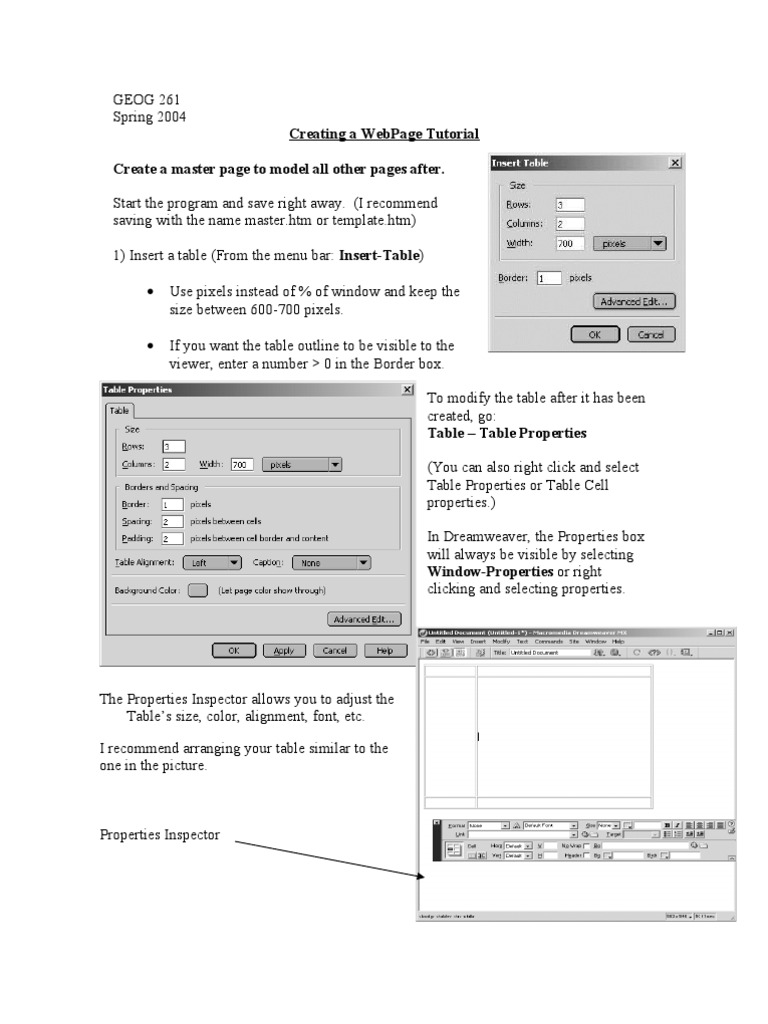 Creating a Webpage Template: A Step-by-Step Tutorial for Developing a ...