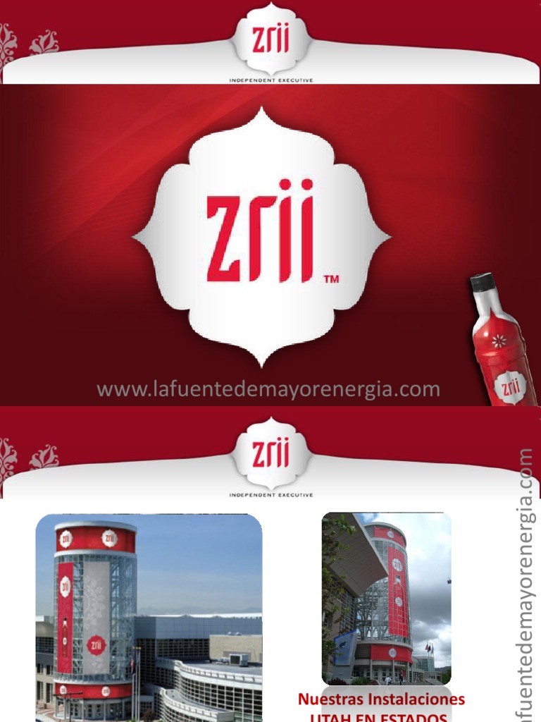 Presentación Zrii | PDF | Desintoxicación | Ayurveda