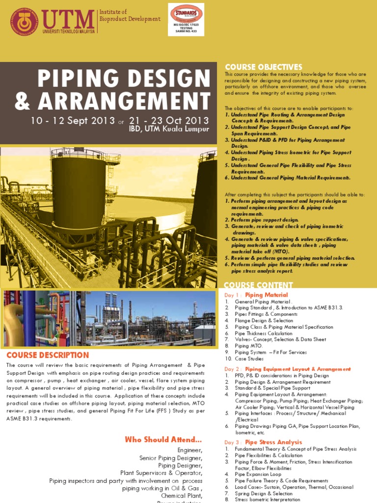 Piping | PDF | Pipe (Fluid Conveyance) | Mechanical Engineering