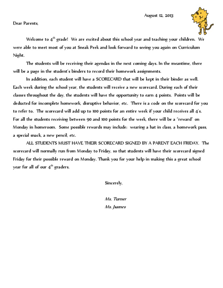 Scorecard Letter | PDF | Career & Growth | Wellness