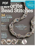 Beading Daily 5 Beadweaving Patterns PDF | PDF | Beadwork | Bead