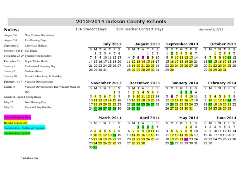 Sisd 2013 2014 School Calendar