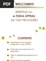 UTPRAS Requirements Checklist | PDF | U.S. Securities And Exchange ...