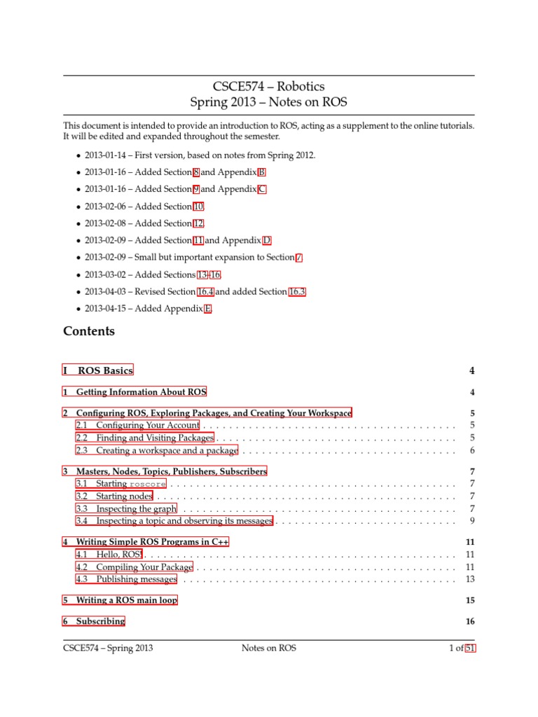 Notes Ros | PDF | Parameter (Computer Programming) | Computer File