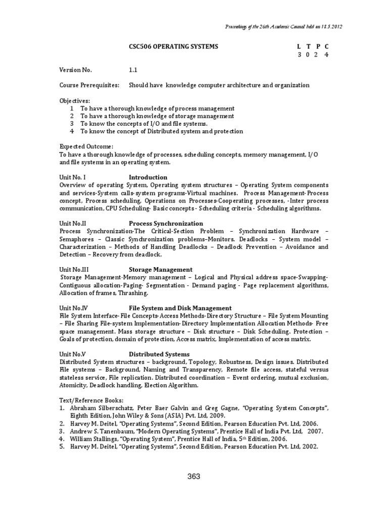 Csc506 Operating-Systems Eth 2.00 Ac26 | PDF | Scheduling (Computing) | Operating System