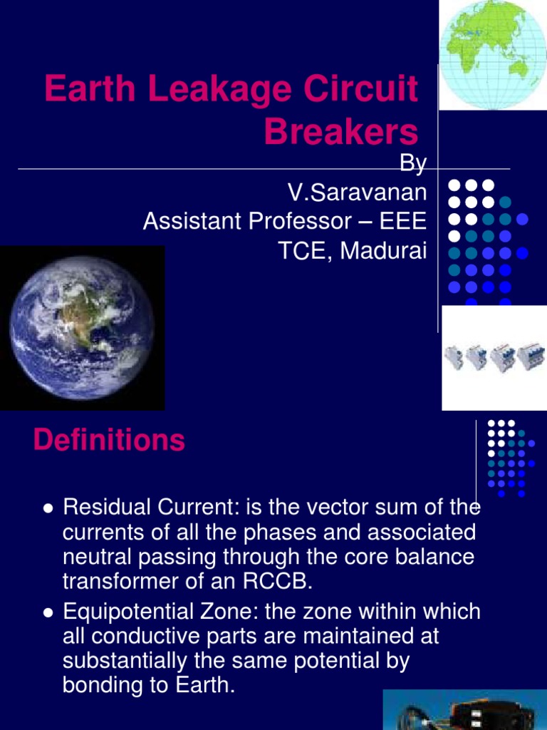 Understanding Earth Leakage Circuit Breakers: Their Function ...