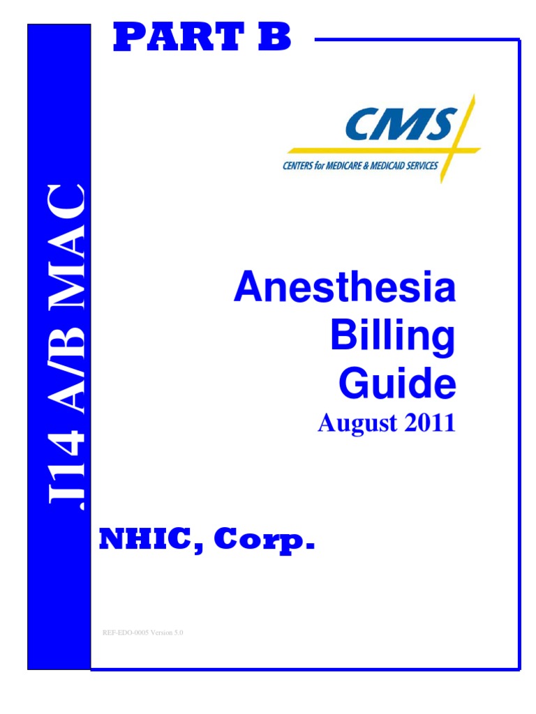 Anesthesia Billing Guide | PDF | Anesthesiologist | Anesthesia