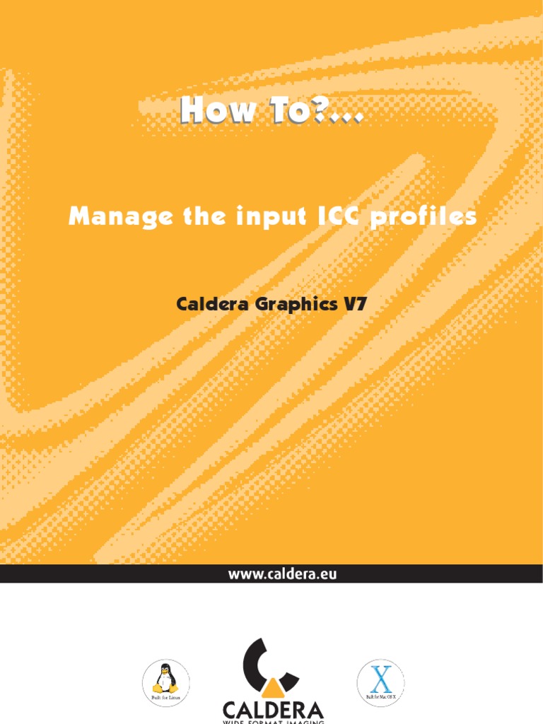 HowTo - Manage The Input ICC Profiles | PDF | Rgb Color Model | Pixel