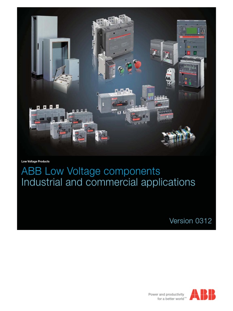 ABB Industrial Catalogue 0312 | PDF | Relay | Fuse (Electrical)