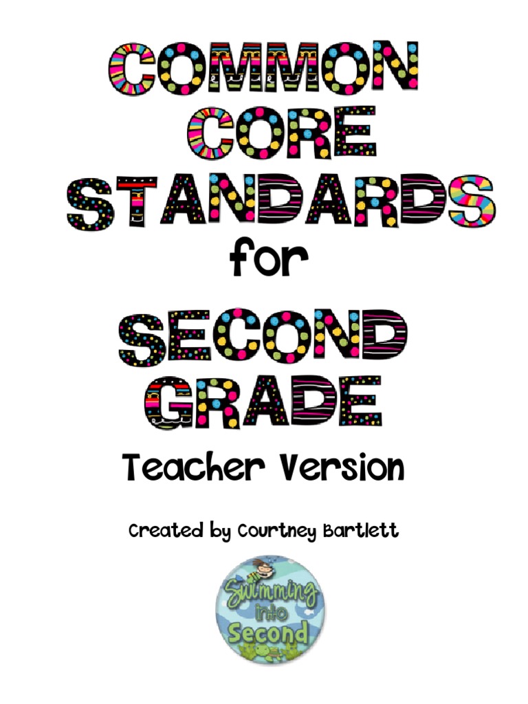 2nd Grade English Common Core Standards | PDF | English Language ...