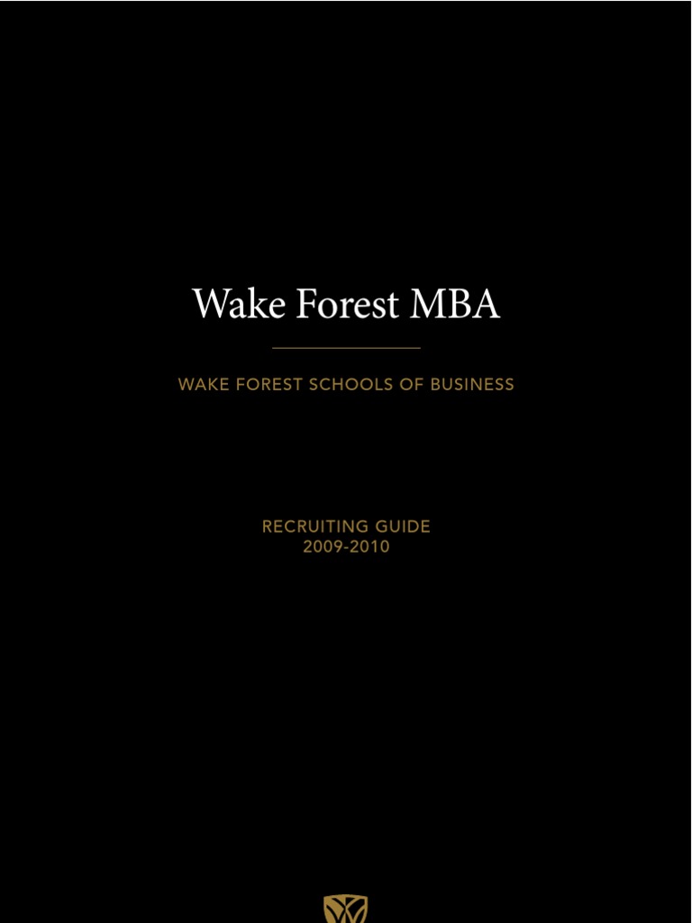 Mba Recruiter Guide | PDF | Master Of Business Administration ...