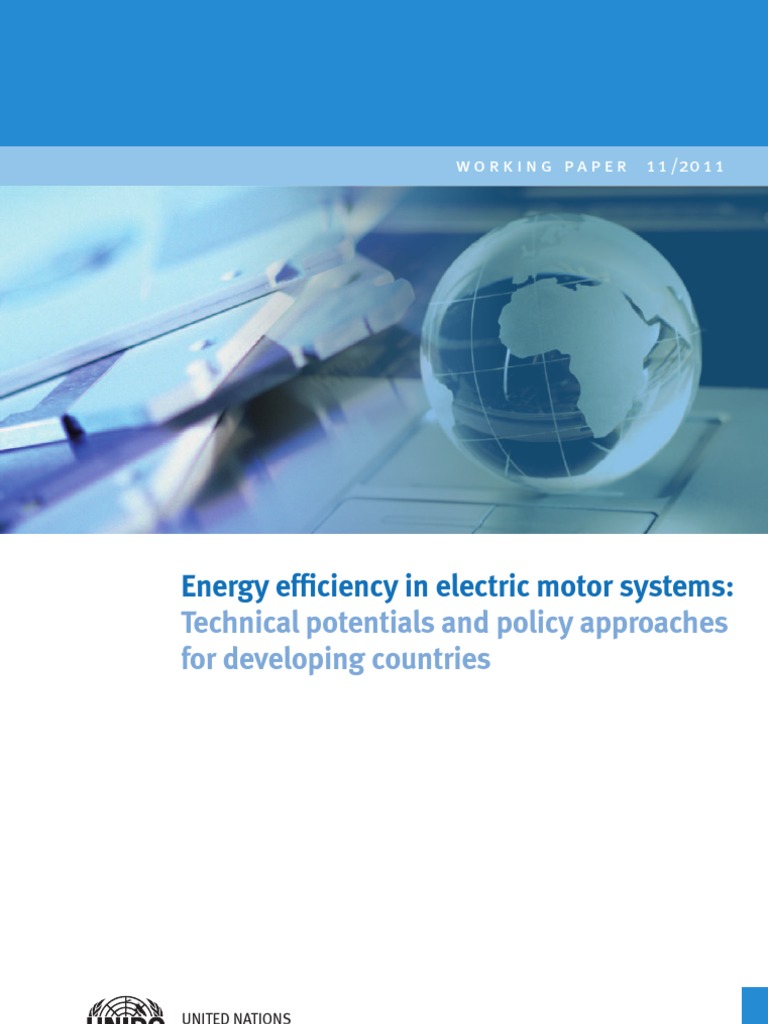 Energy Efficiency in Electric Motor Systems | PDF | Efficient Energy ...