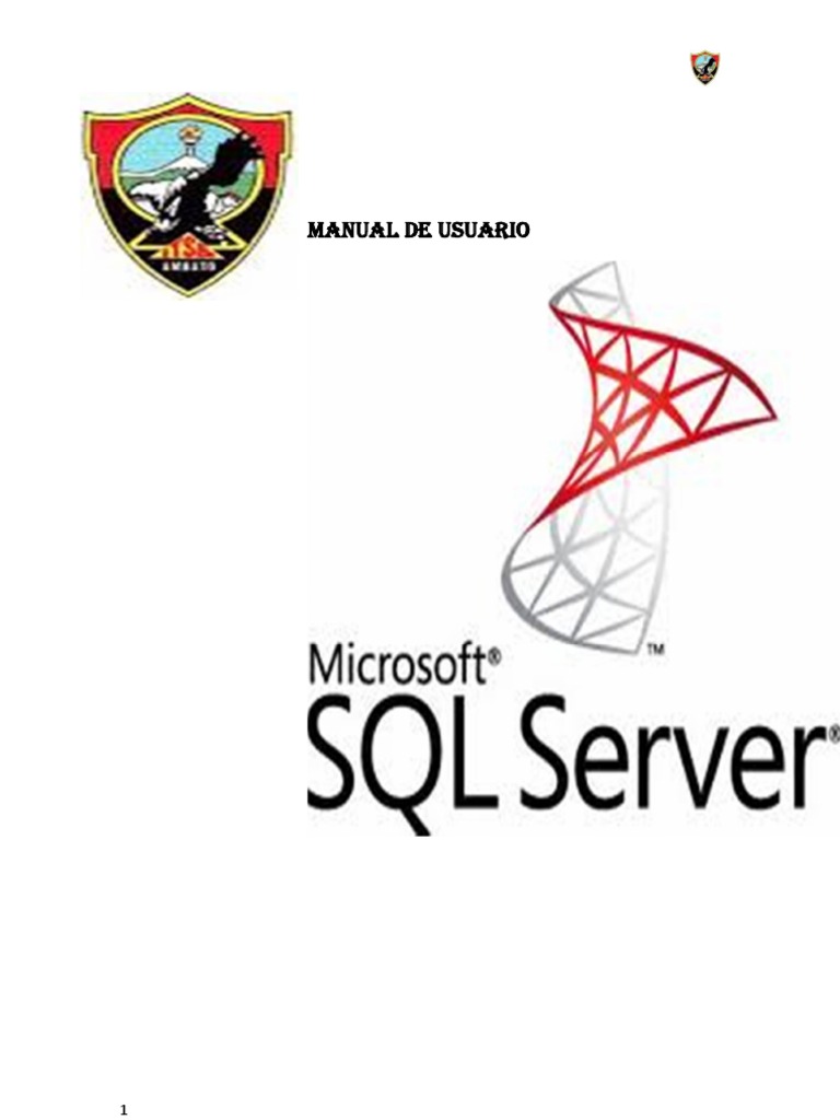 Manual Usuario SQL Server | Descargar gratis PDF | SQL | Servidor SQL ... Manual Usuario SQL Server | Descargar gratis PDF | SQL | Servidor SQL ...