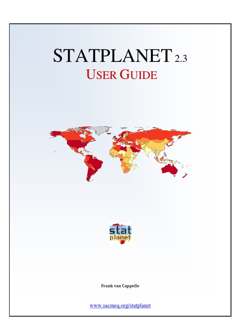 User Manual StatPlanet | PDF | Comma Separated Values | Microsoft Excel