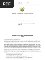 JS Syllabus Agricultural Science 2024 | PDF | Agriculture | Learning