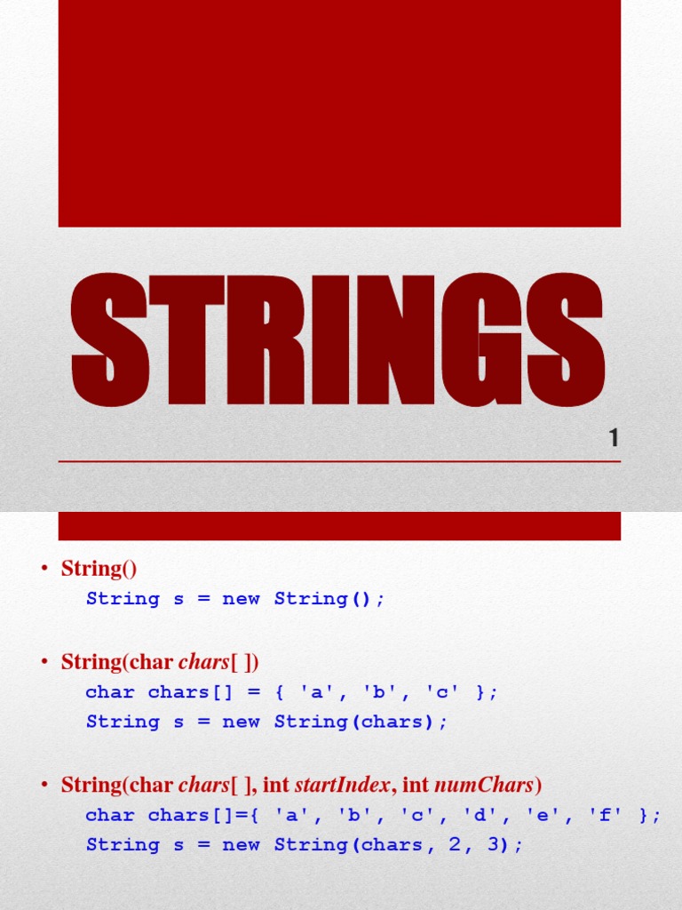 Strings Pdf String Computer Science Integer Computer Science 2436