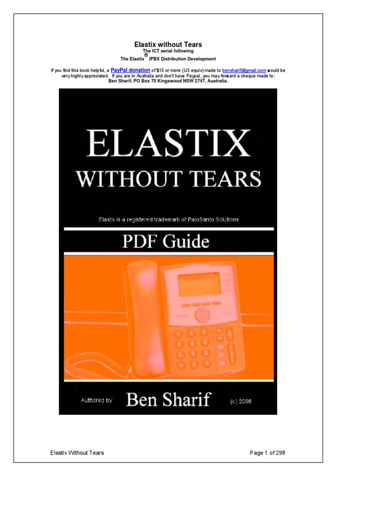 Master Elastix | PDF | Computer Networking | Telephony
