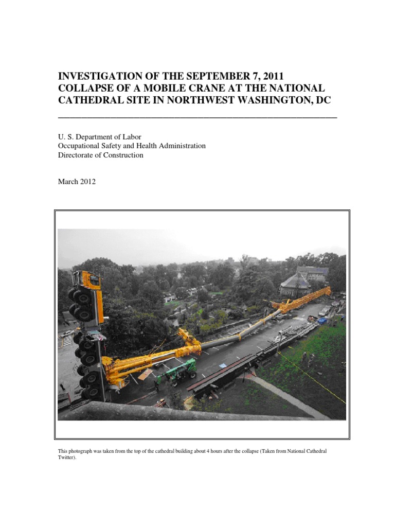 Collapse of A Mobile Crane | PDF | Crane (Machine) | Nature