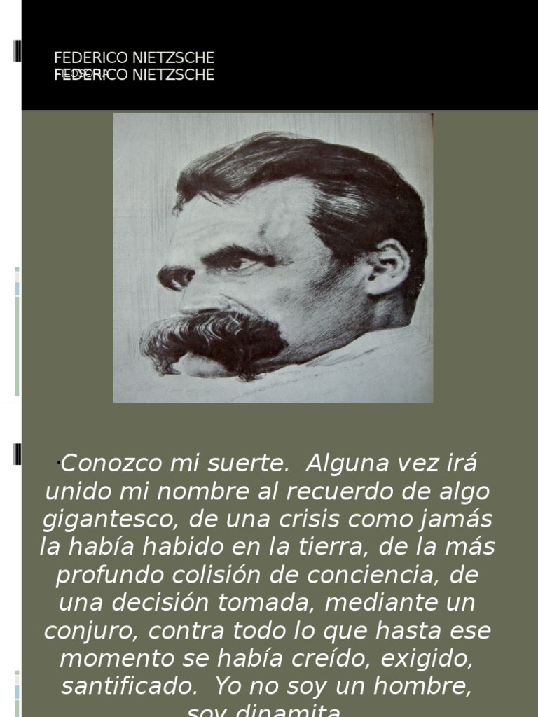 Federico Nietzsche | Friedrich Nietzsche | Ciencia filosófica