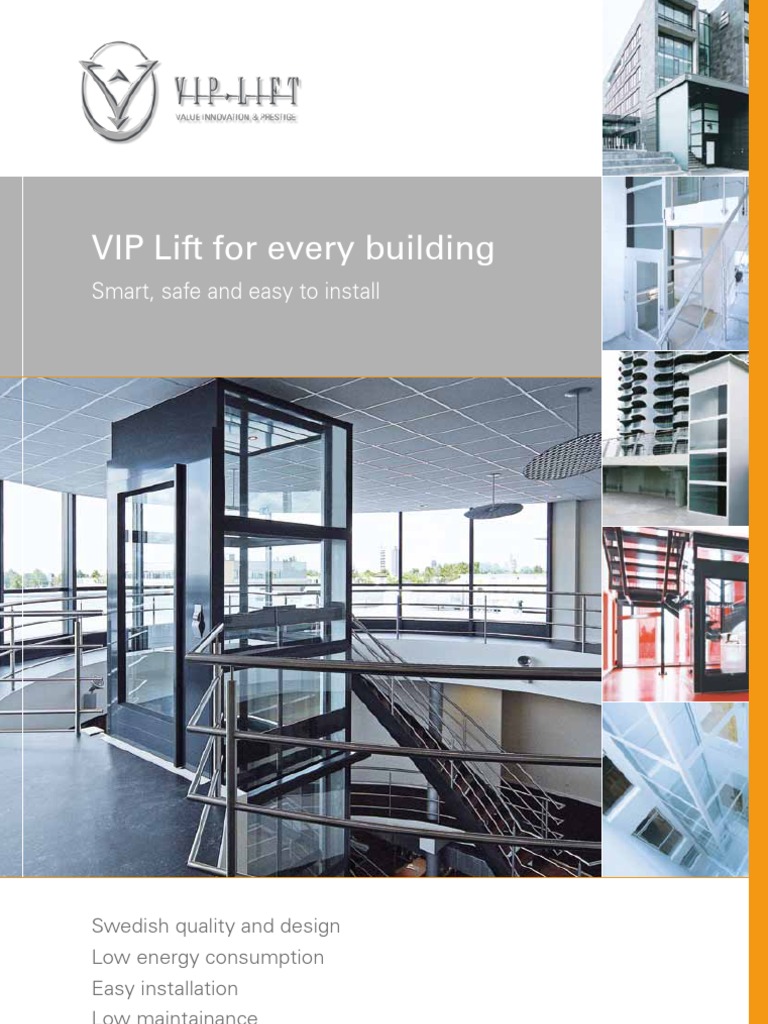 VIP LIFT Brochure.pdf | Elevator | Door