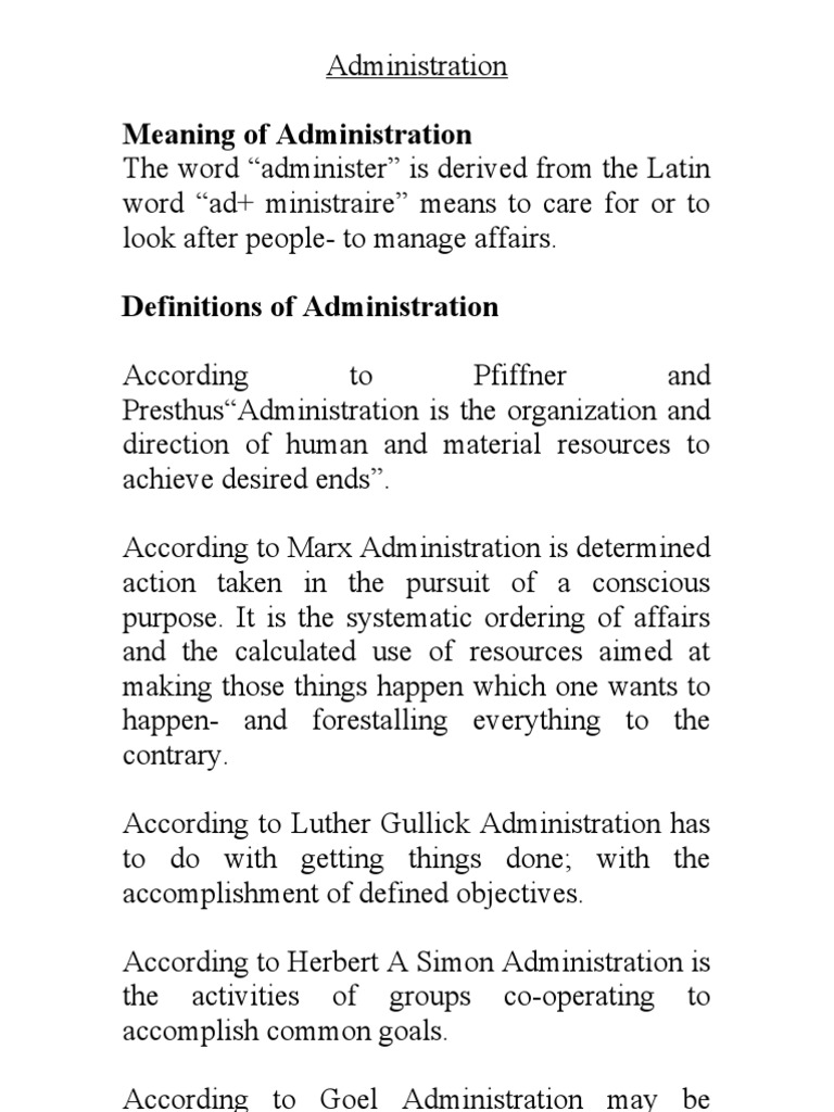 Principles and Practice of Administration and Supervision | PDF | Business