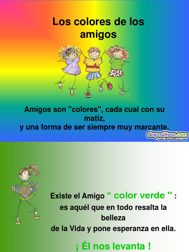 Los colores de la amistad: Cómo cada amigo aporta matices únicos a la ...