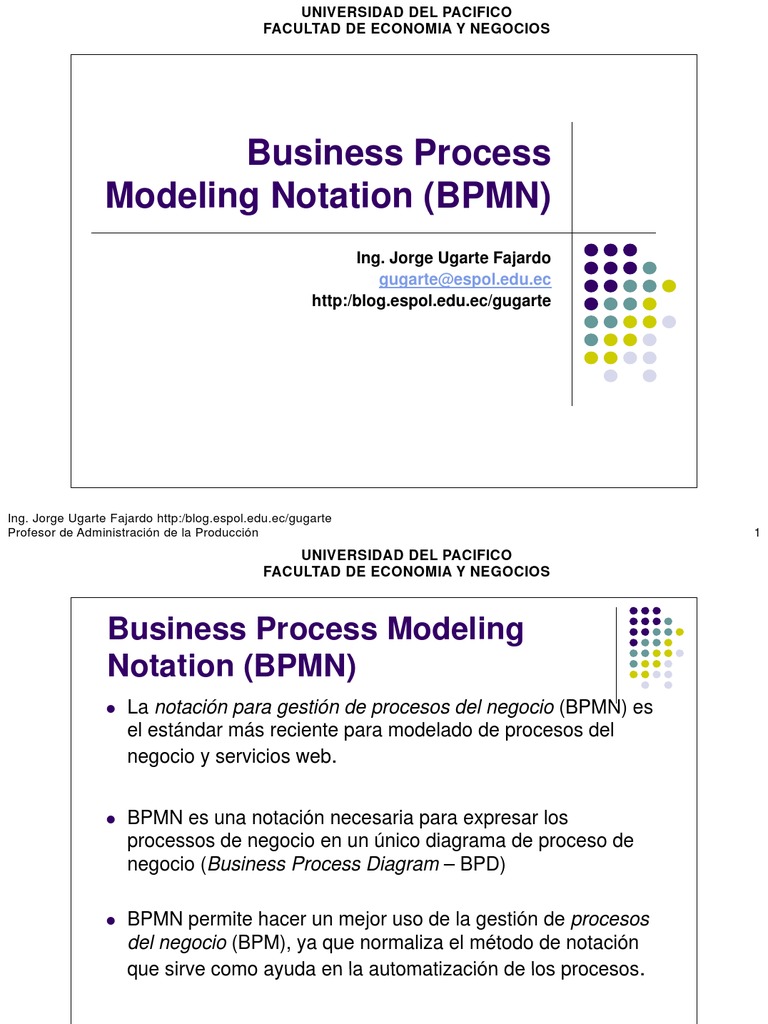 Business Process Modeling Notation BMPN 1229538464253347 1 | PDF