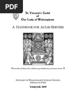 Altar Server Handbook | PDF | Altar | Eucharist
