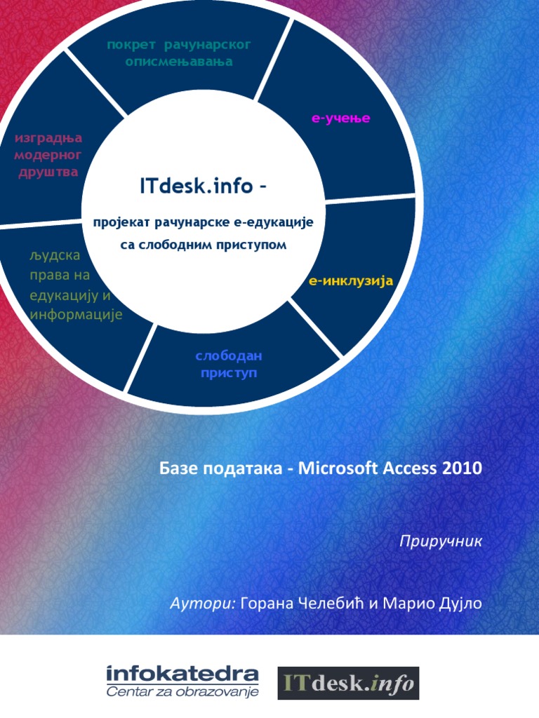 Baze Podataka MS Access 2010 - Priručnik | PDF