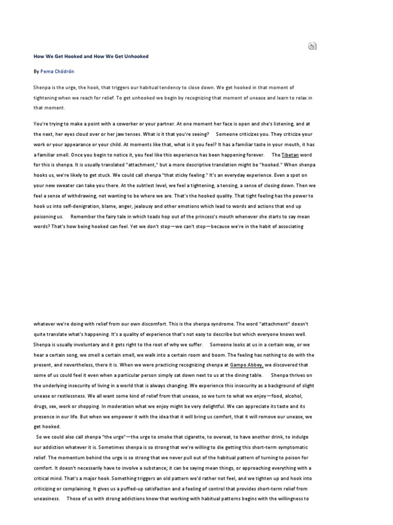 How We Get Hooked and How We Get Unhooked | PDF | Psychological ...