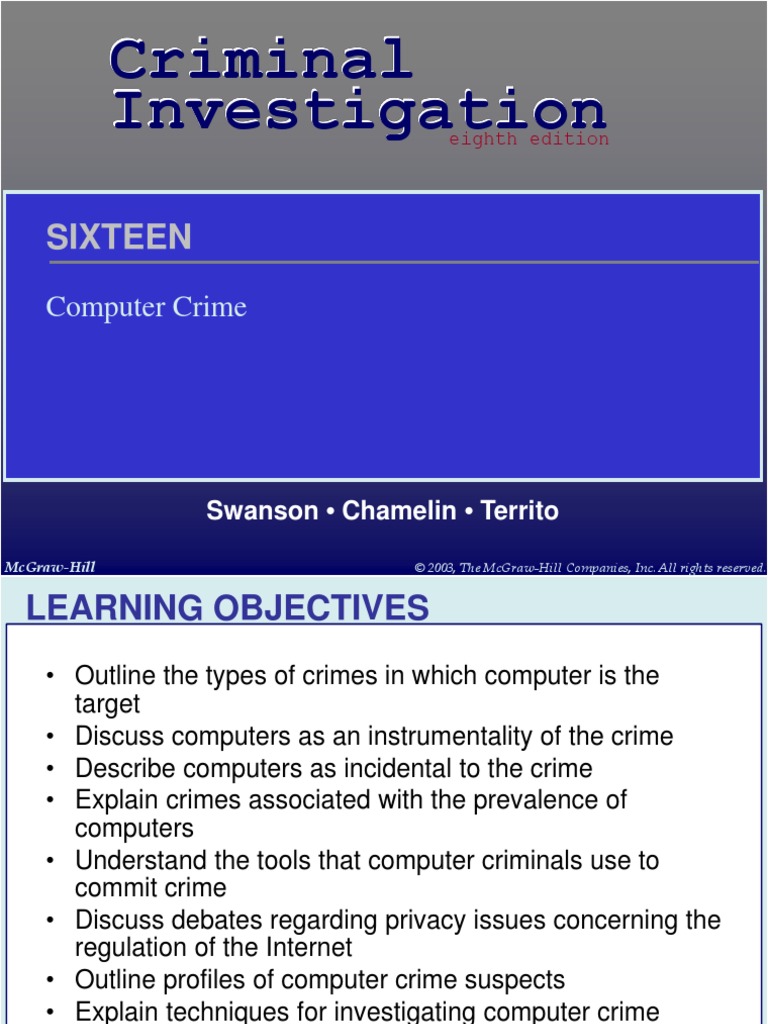 Chap 016 | PDF | Malware | Cybercrime